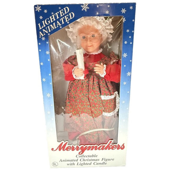 Holiday | Holiday | Merrymakers Animated Christmas Figure 24 Mrs Claus ...